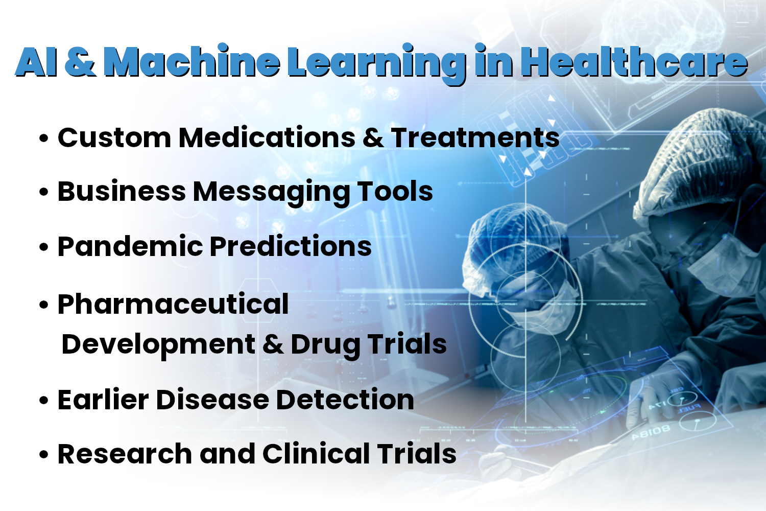 AI and Machine Learning Use Cases in Healthcare and Medicine